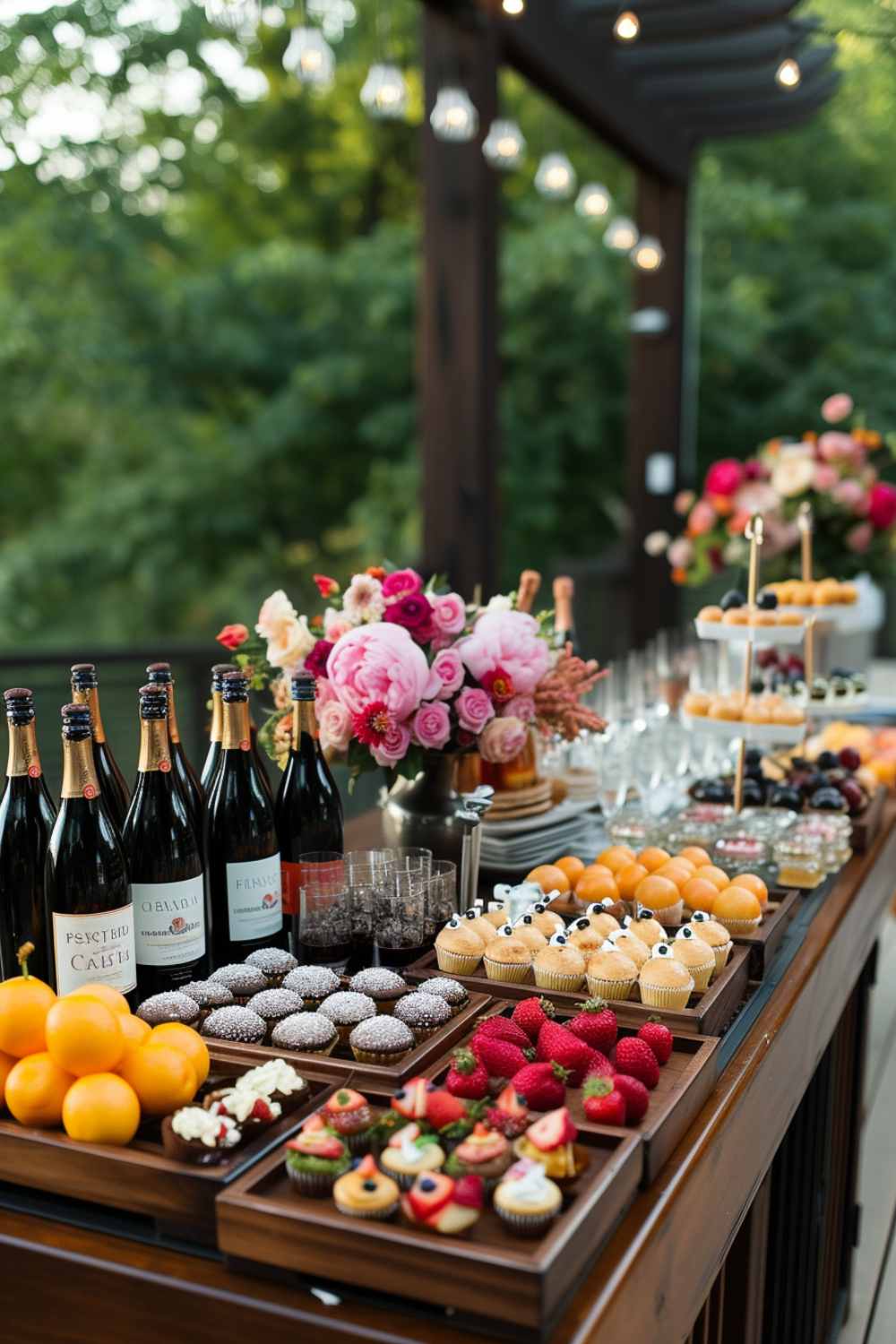 Petals and Prosecco Bridal Shower Ideas - HandsomeWedding