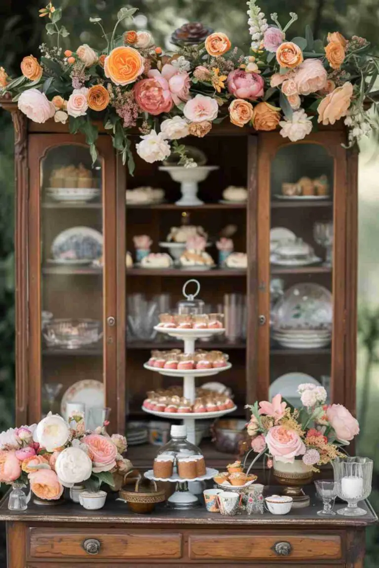 20 Bridal Shower Dessert Table Ideas - HandsomeWedding