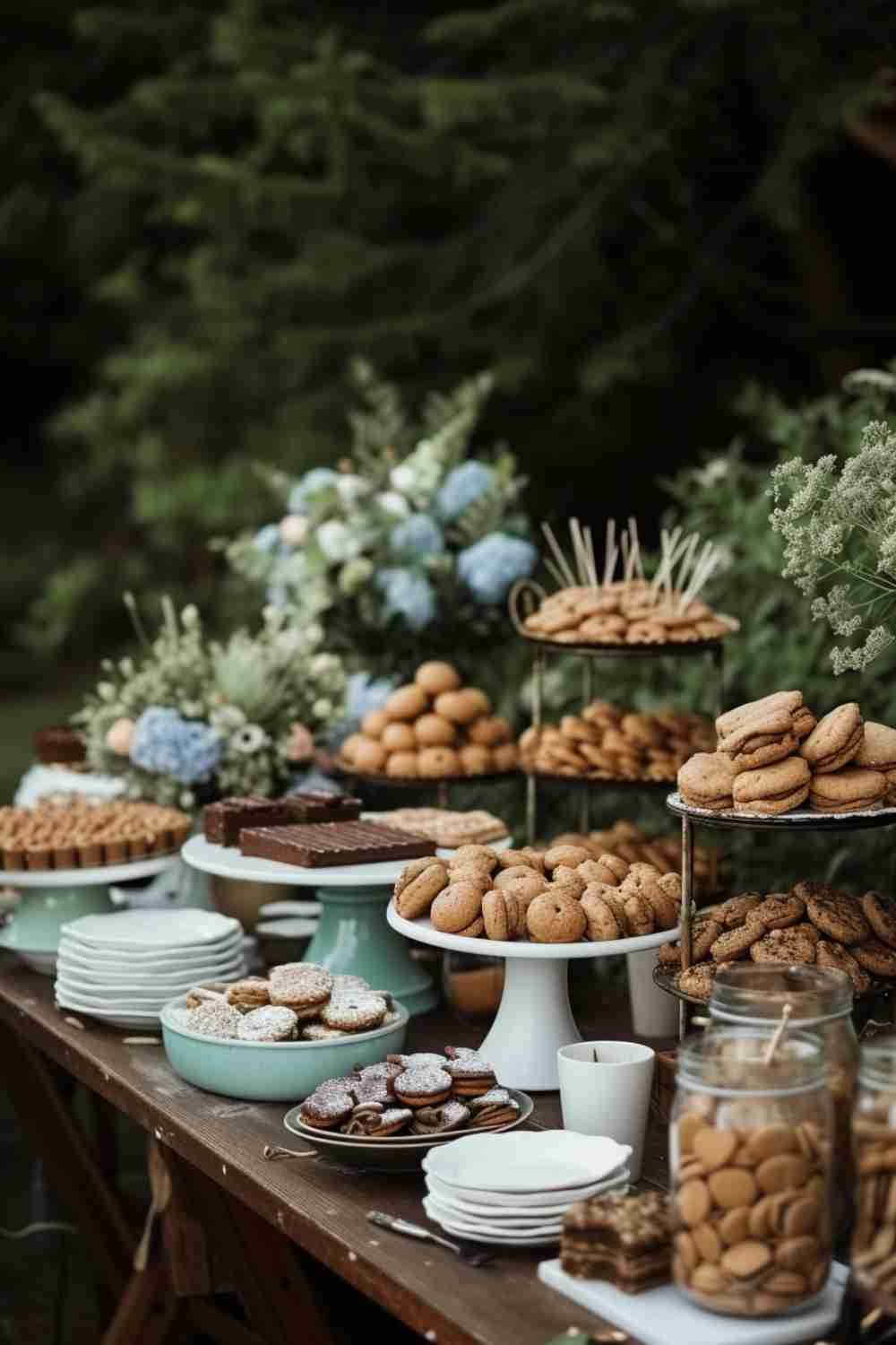 20 Bridal Shower Dessert Table Ideas - HandsomeWedding