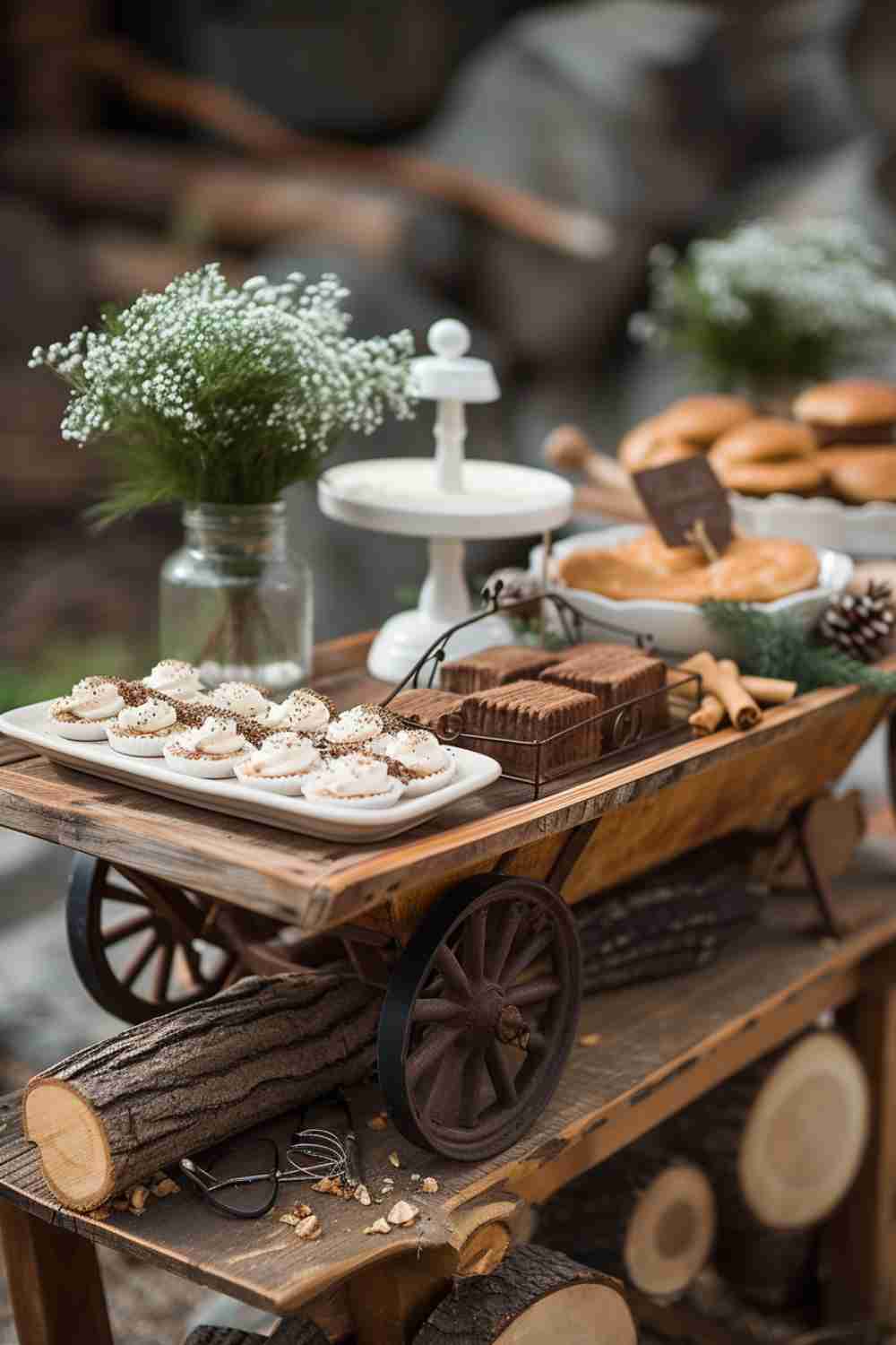 20 Bridal Shower Dessert Table Ideas - HandsomeWedding