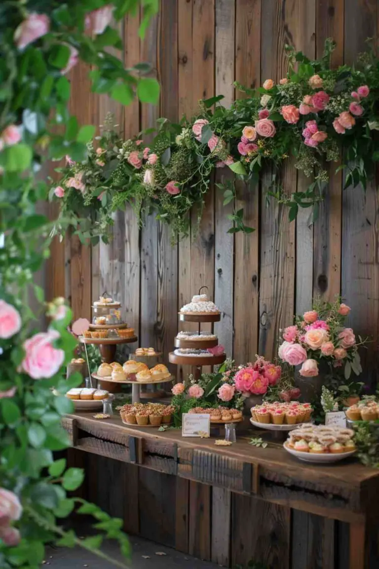 20 Bridal Shower Dessert Table Ideas - HandsomeWedding