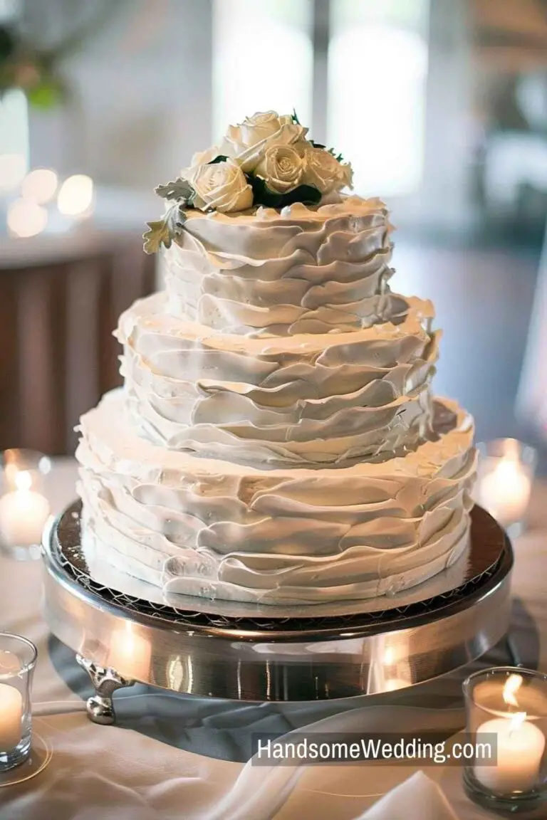 Simple Wedding Cake Designs - HandsomeWedding