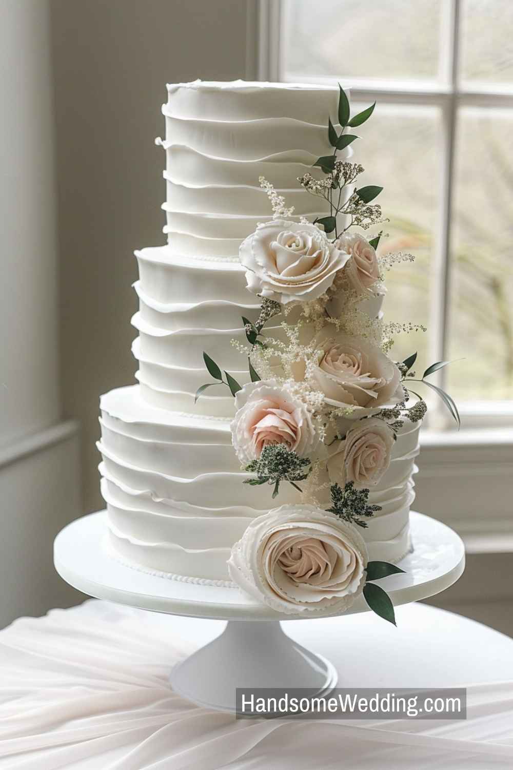 Simple Wedding Cake Designs - HandsomeWedding