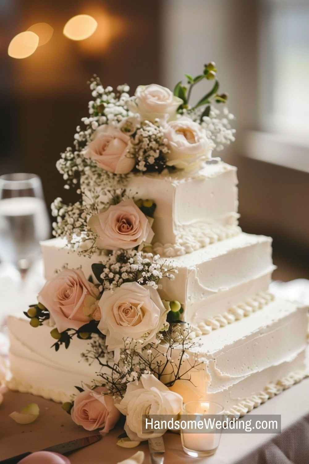 Simple Wedding Cake Designs - HandsomeWedding