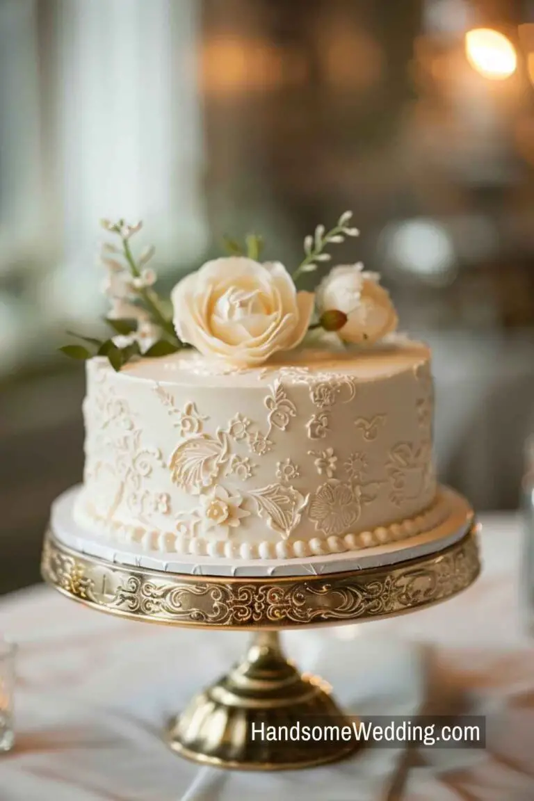 Simple Wedding Cake Designs - HandsomeWedding
