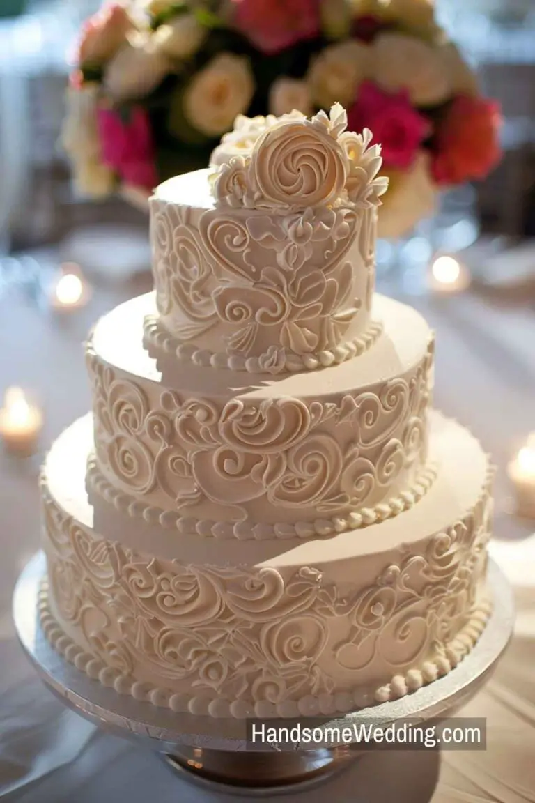 Simple Wedding Cake Designs - HandsomeWedding